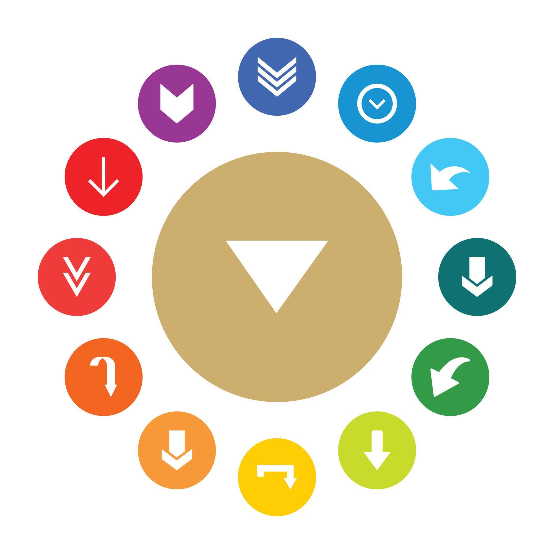 User Interface buttons design set element 50803739 Vector Art at Vecteezy