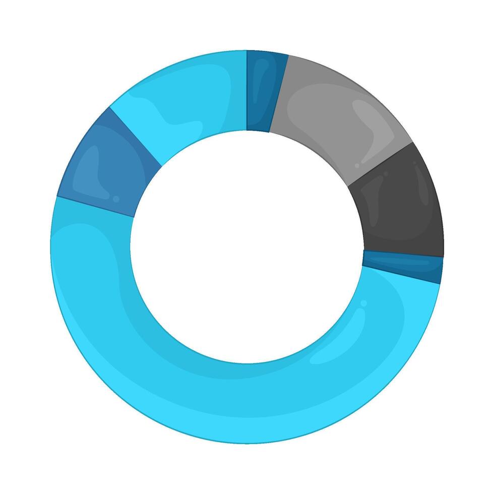 Illustration Of Donut Chart 50807973 Vector Art At Vecteezy