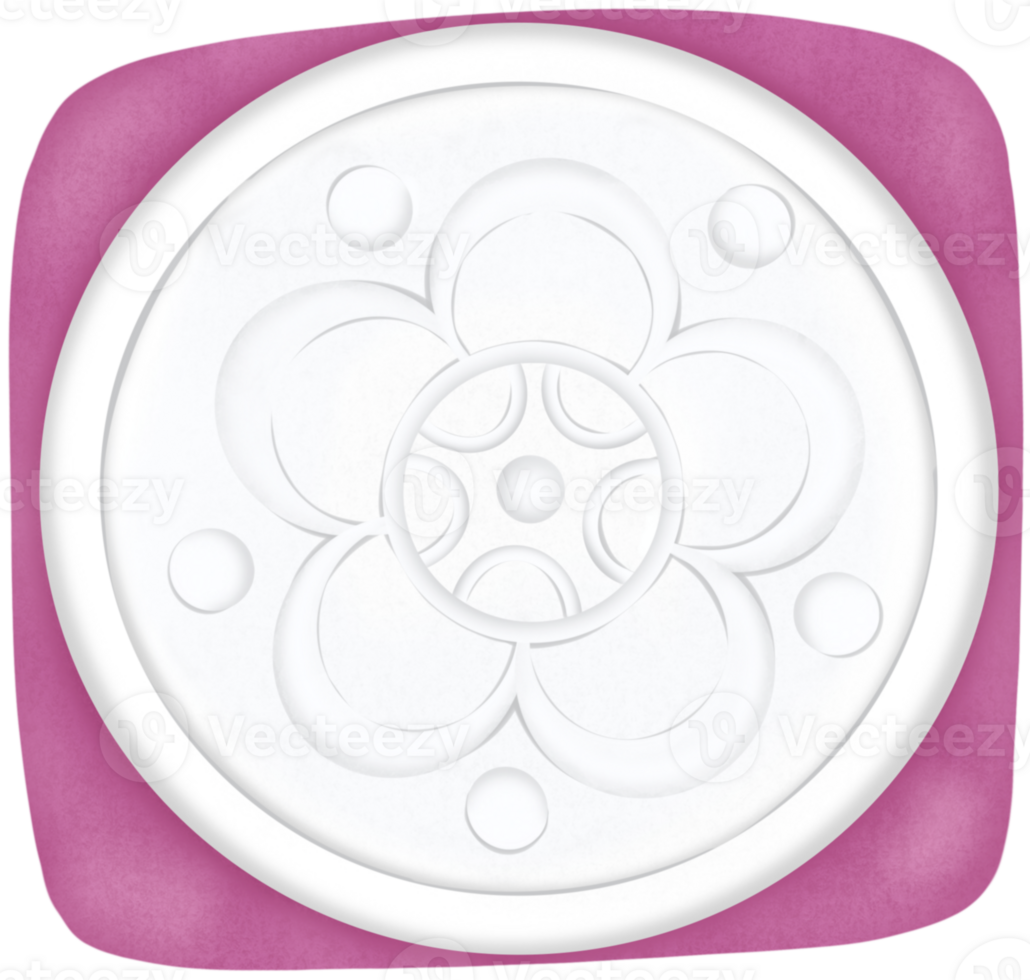 Steamed Cake Made With White Rice Flour 50842250 Png