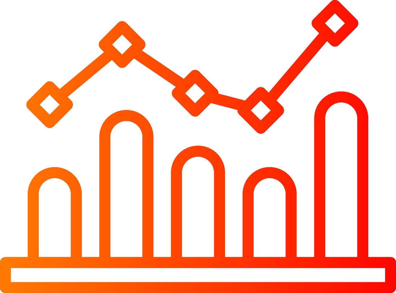 Analytics Line Gradient Icon 50845990 Vector Art At Vecteezy