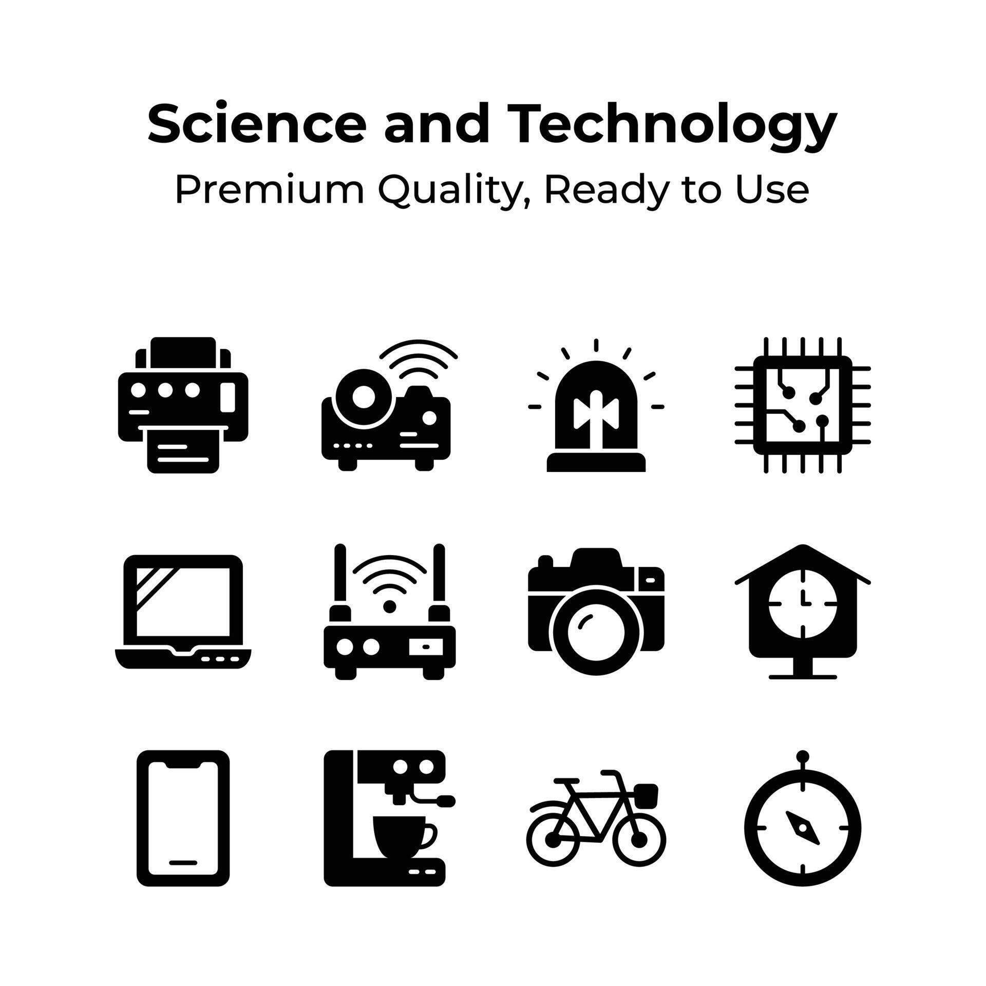 Take a look at this amazing icons set of science and technology ...