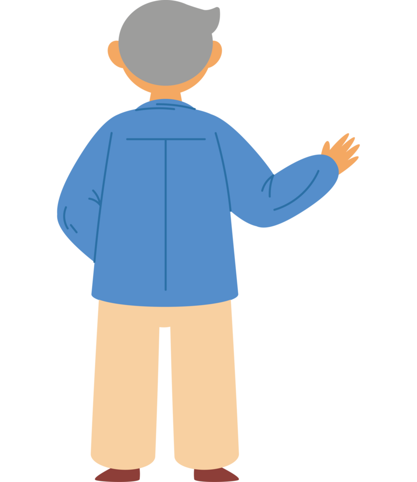 old man goes away back view 50882291 PNG old man goes away back view 50882291 PNG