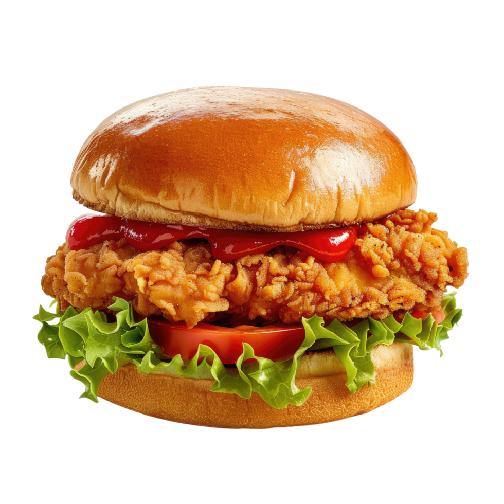 Chicken zinger burger 50890404 PNG