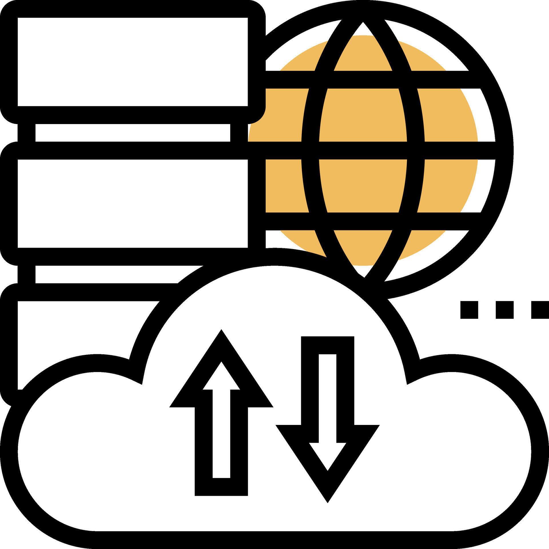 Cloud computing icon 50912219 Vector Art at Vecteezy