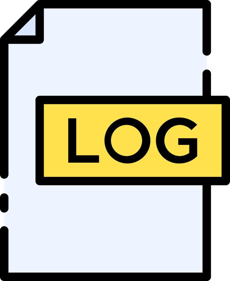 Log file icon illustration design 50914980 Vector Art at Vecteezy
