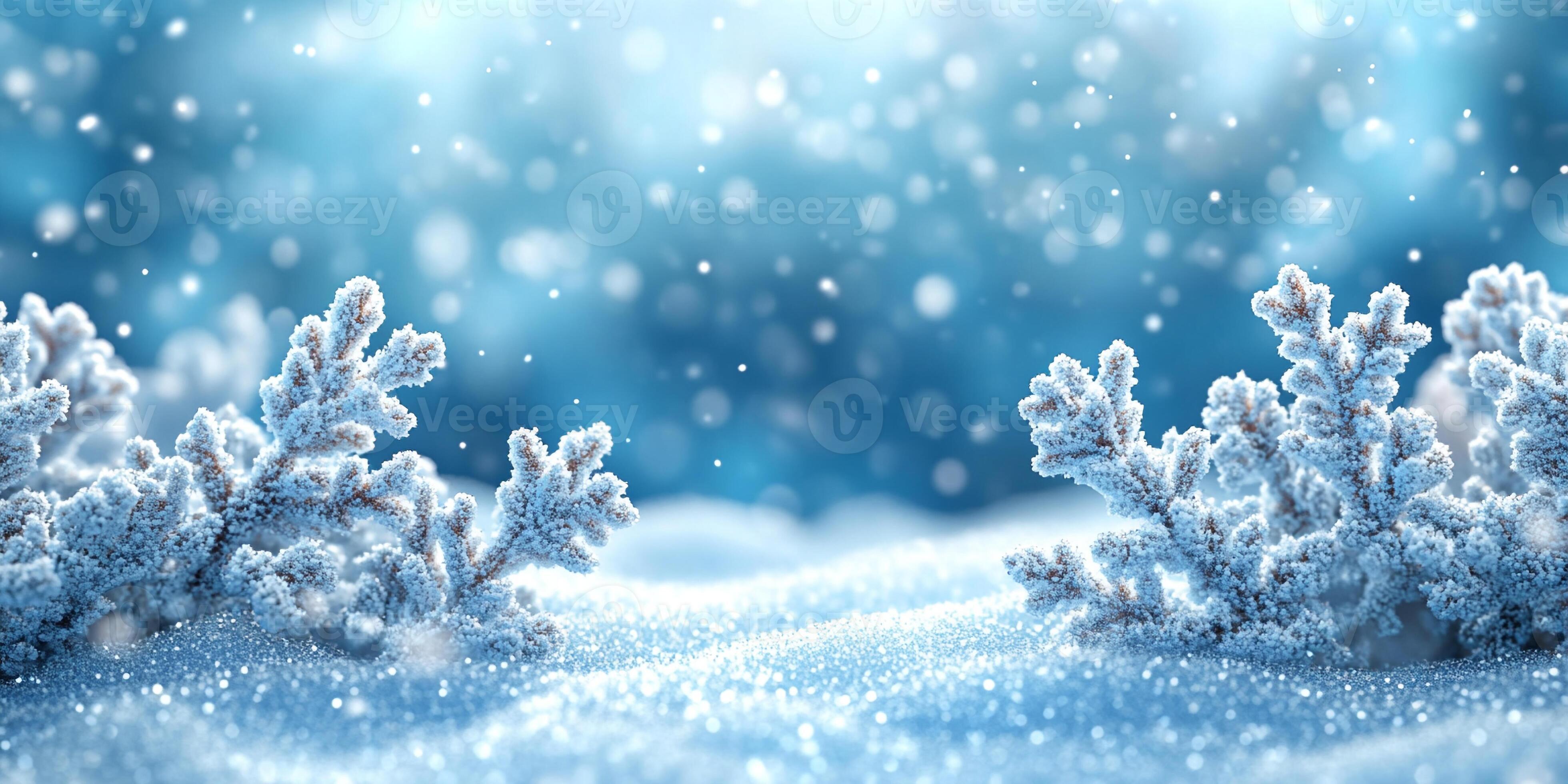A simple winter background with snowflakes and soft tones. Includes ...