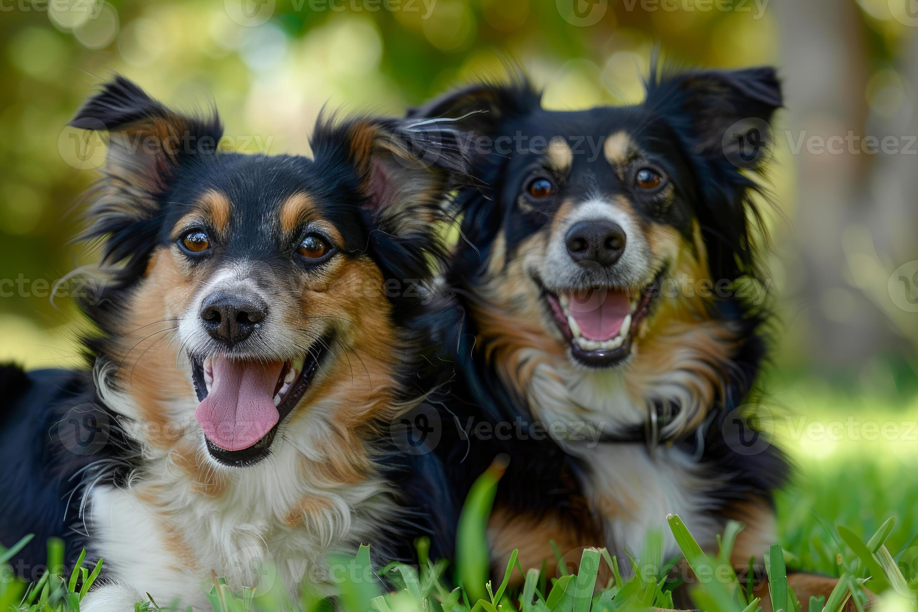 Cheerful dogs enjoying the outdoors 50979722 Stock Photo at Vecteezy