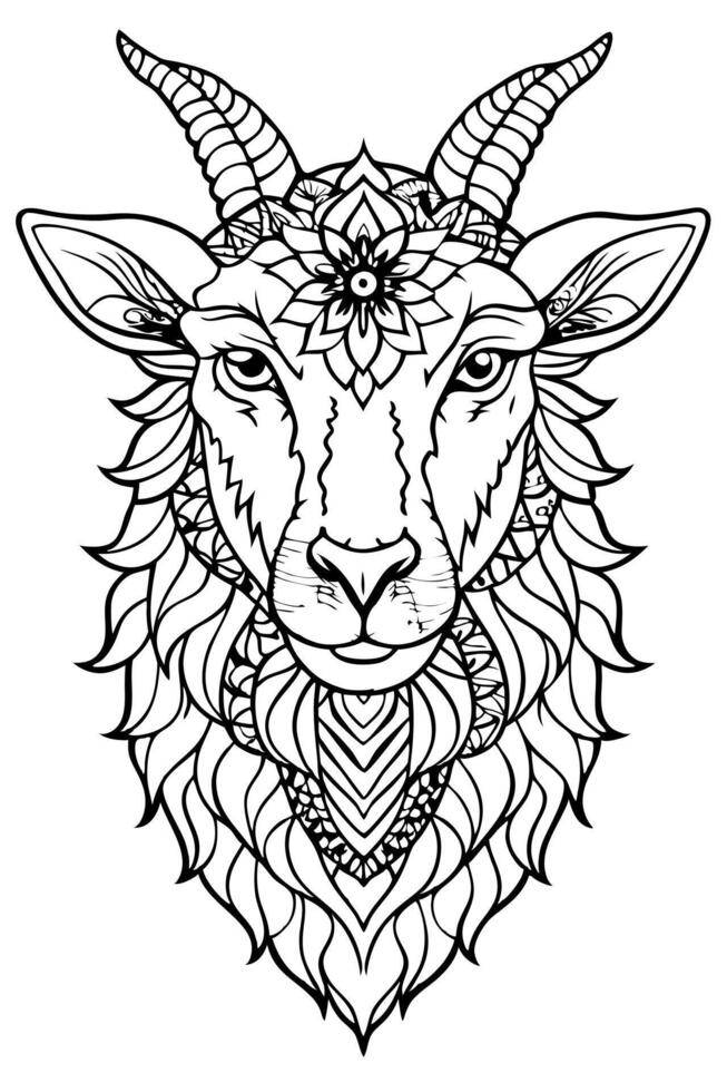 Mountain Goat Coloring Pages [2025]