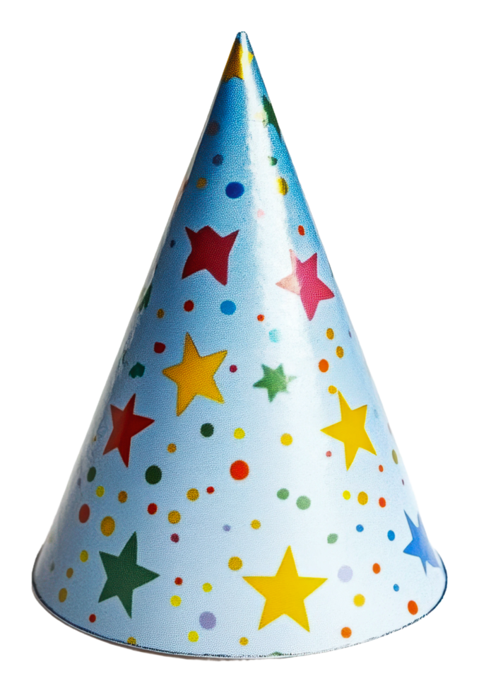 Colorful party hat for festive celebrations 51015157 PNG