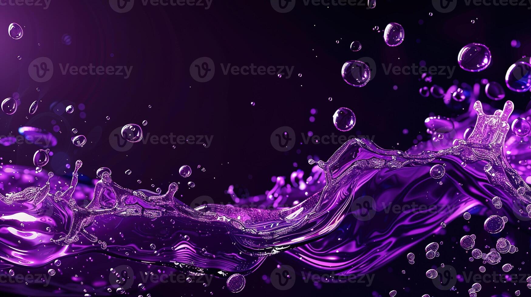 Purple water splash on black background 51016712 Stock Photo at Vecteezy