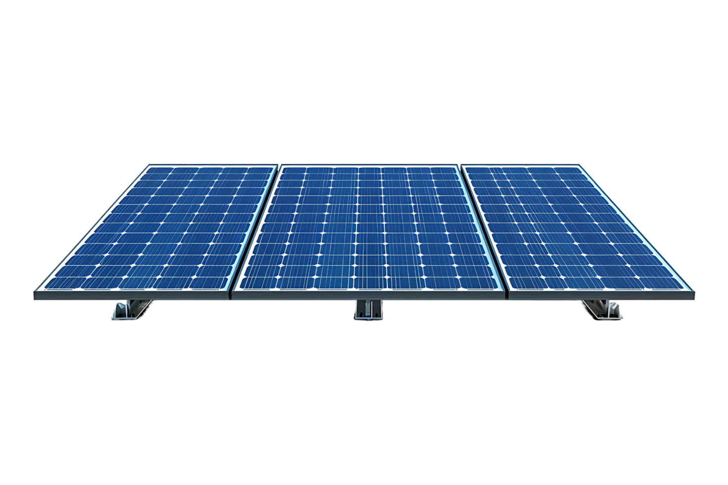Solar panel array isolated on transparent background. 51038295 PNG