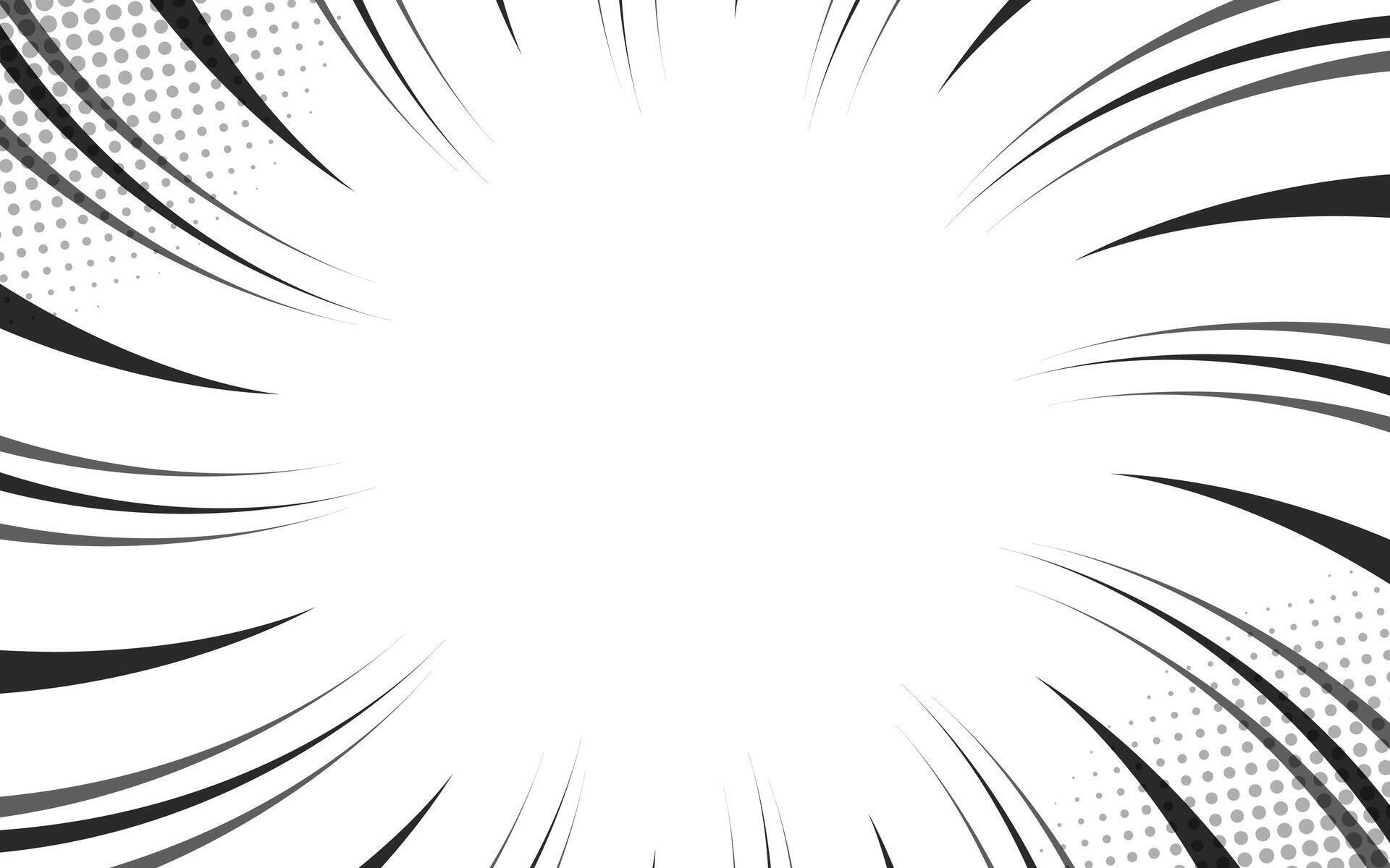 Fast speed lines on white background. Anime comic speed lines movement ...