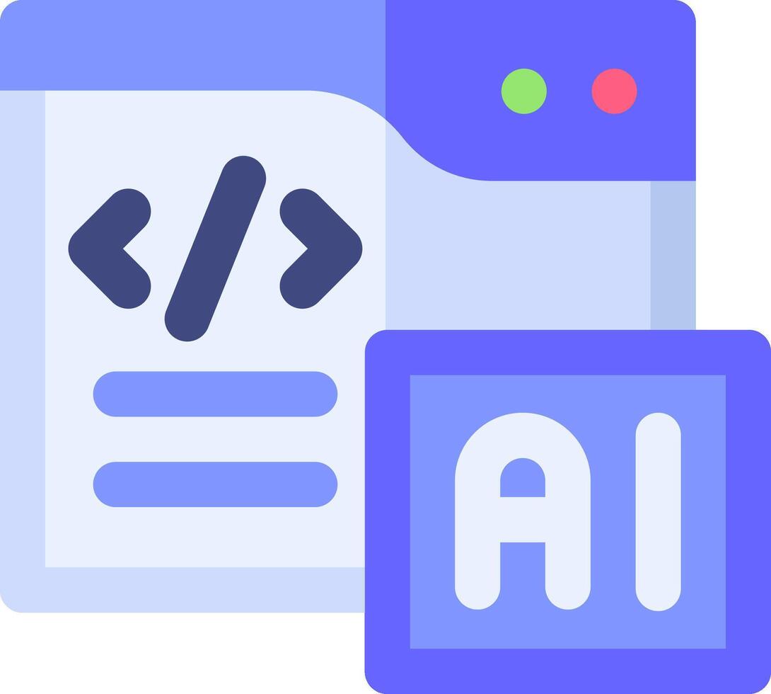 Ai and css icon 51049386 Vector Art at Vecteezy