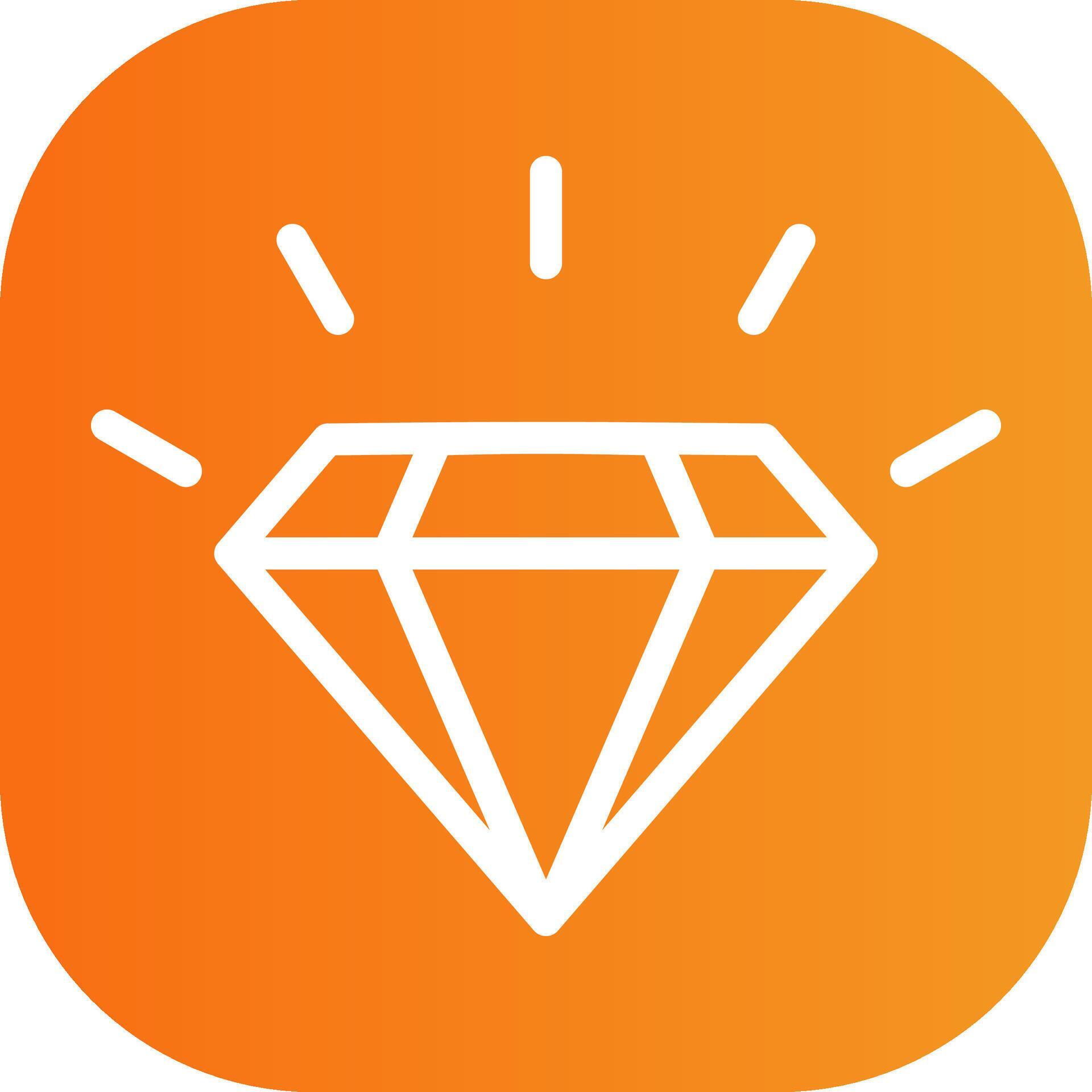 Daimond Line Gradient Curve Icon 51054410 Vector Art At Vecteezy