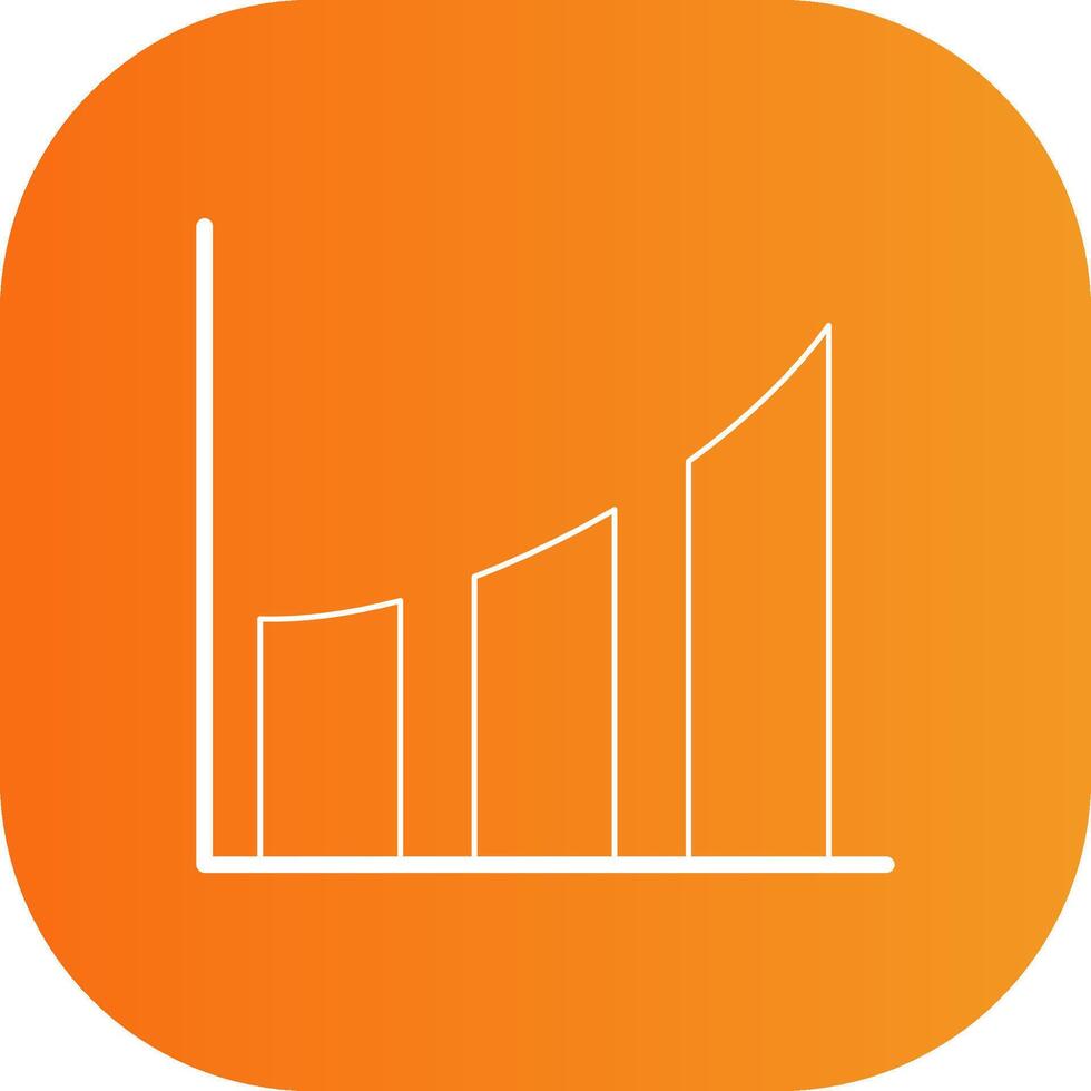 Growth Line Gradient Curve Icon 51054584 Vector Art At Vecteezy