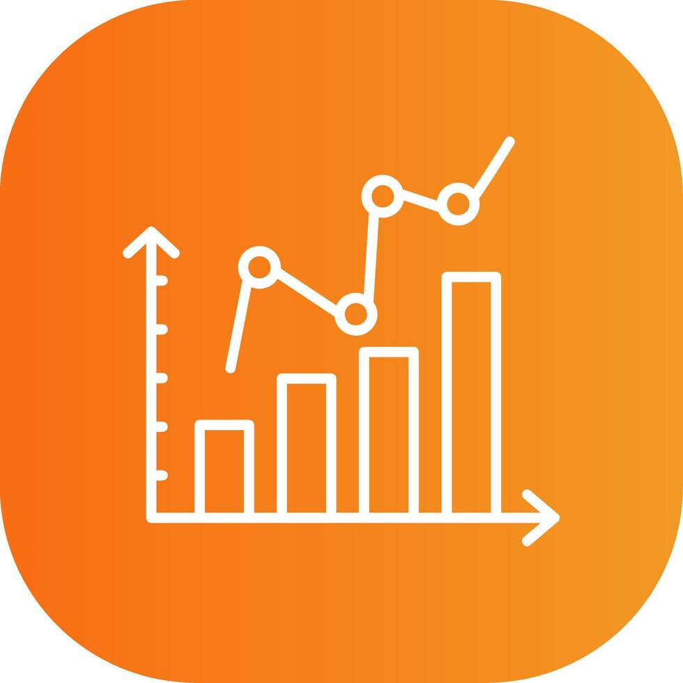 Filled Graph Line Gradient Curve Icon 51054588 Vector Art At Vecteezy