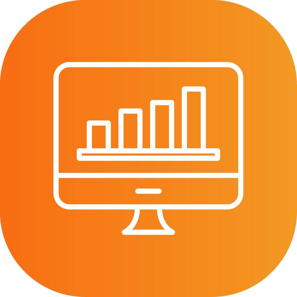 Growth Line Gradient Curve Icon 51054767 Vector Art At Vecteezy
