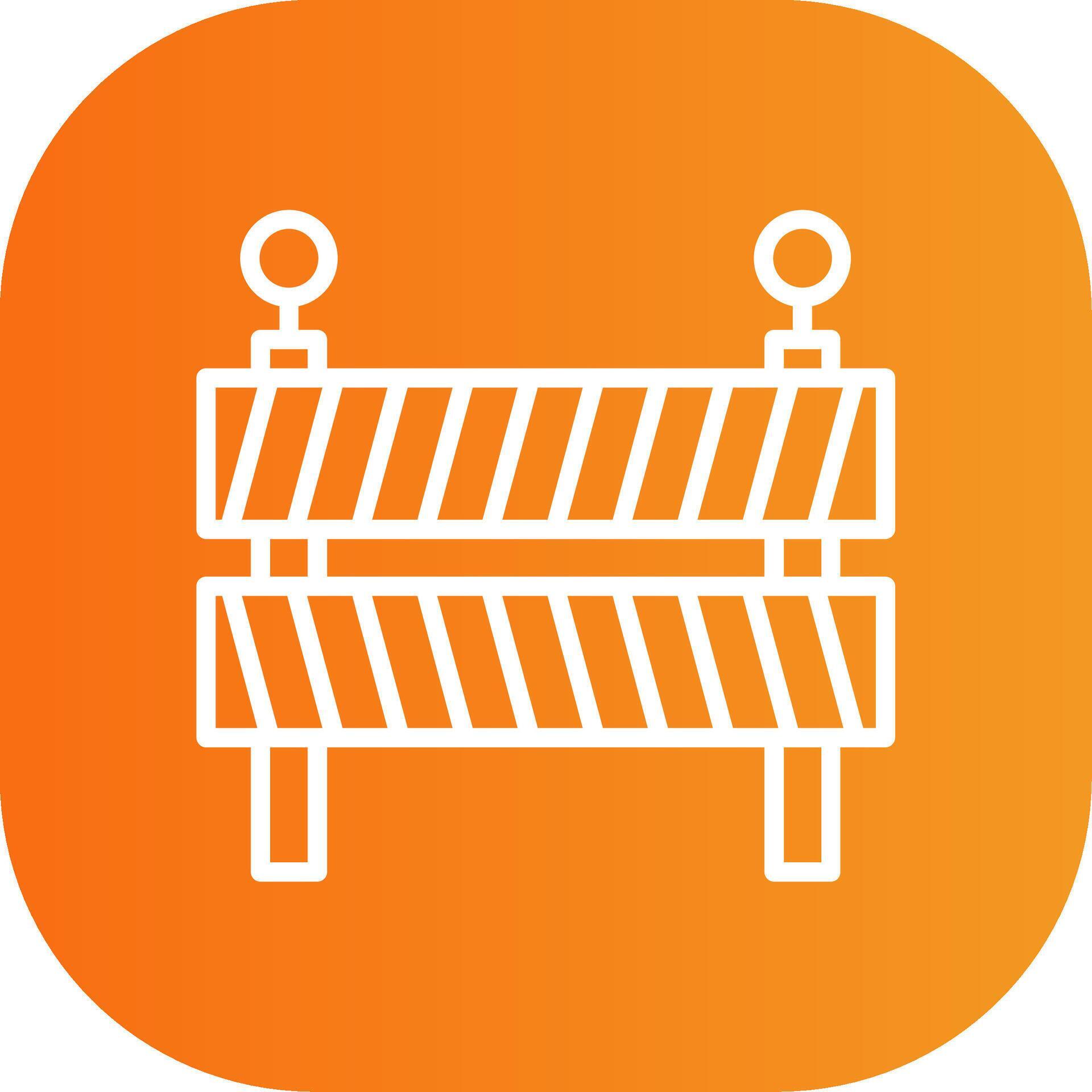 Barrier Line Gradient Curve Icon 51054850 Vector Art At Vecteezy