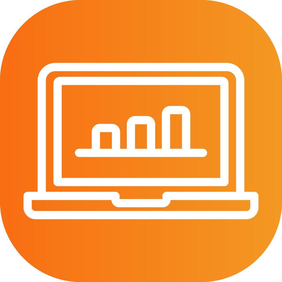 Visualization Line Gradient Curve Icon 51055199 Vector Art at Vecteezy