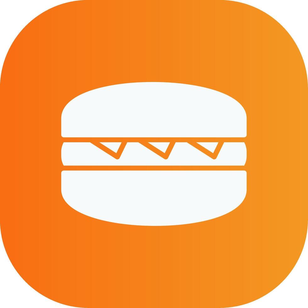Hamburger Glyph Gradient Curve Icon 51056080 Vector Art at Vecteezy