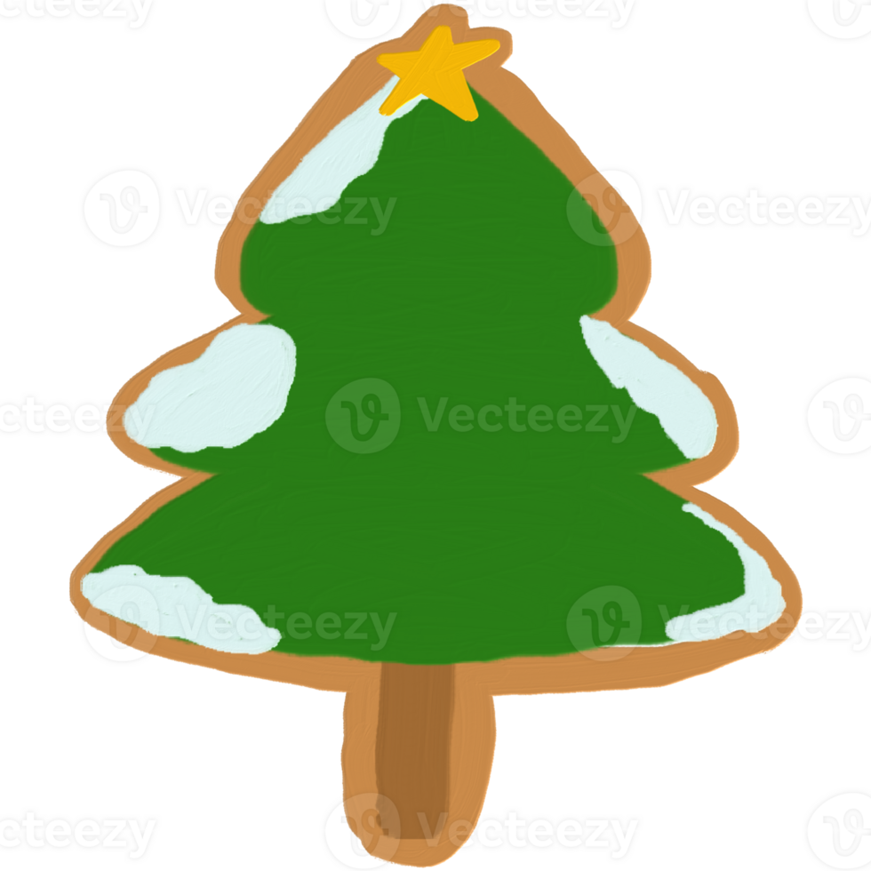 Christmas Tree Cookies 51059370 Png