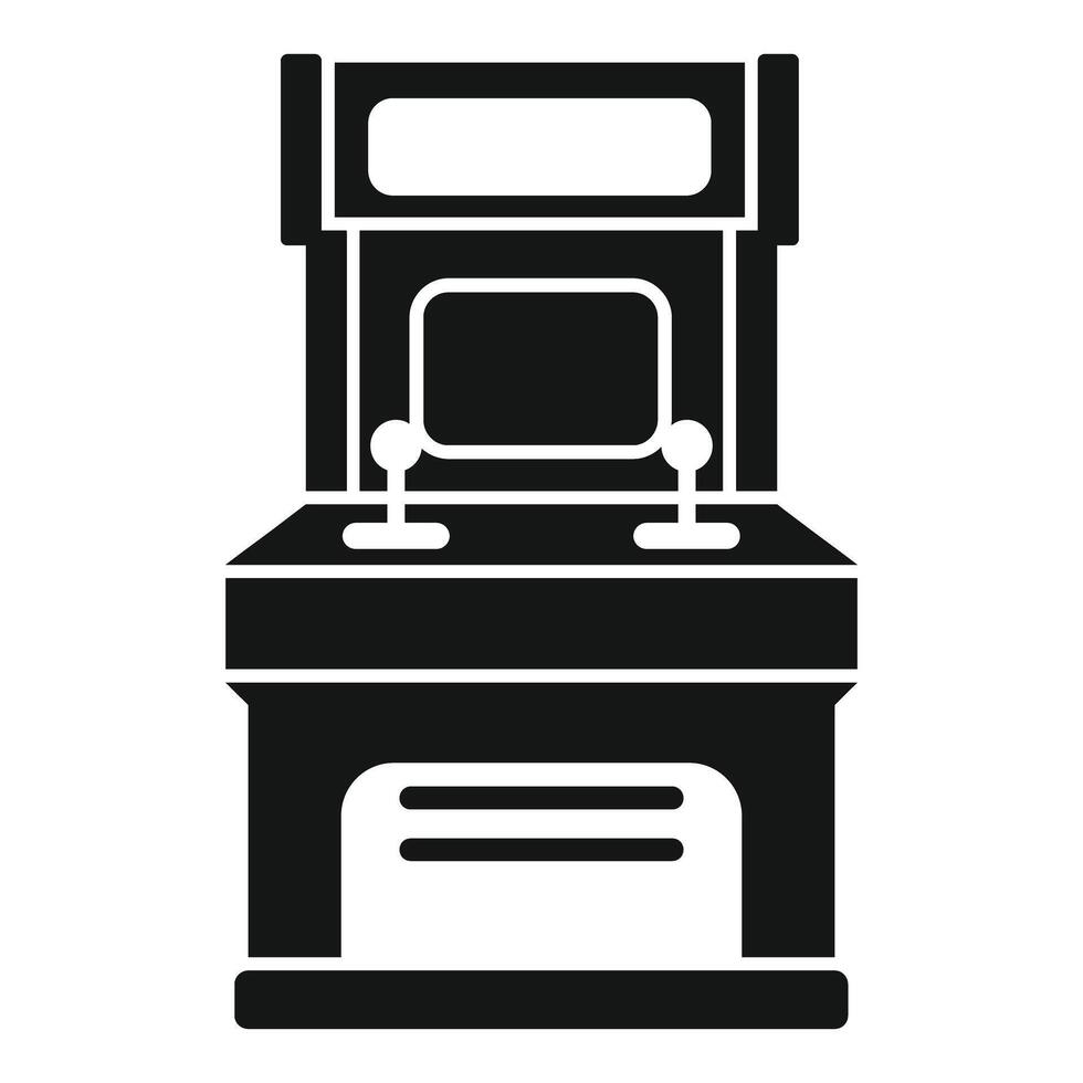 Retro Arcade Game Machine Displaying Playing Screen 51061708 Vector Art At Vecteezy