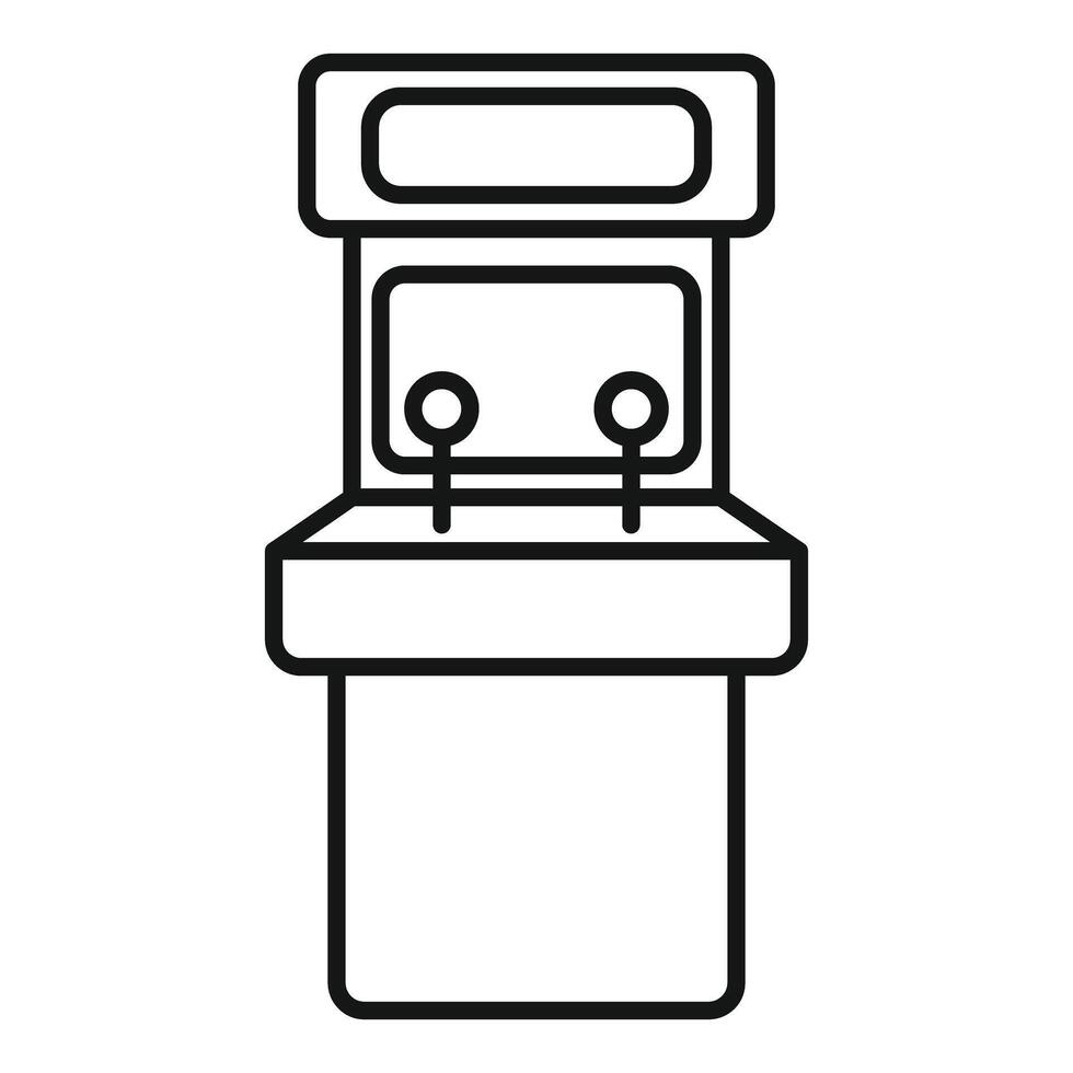 Retro arcade game machine with two joysticks for entertainment 51061736 Vector Art at Vecteezy