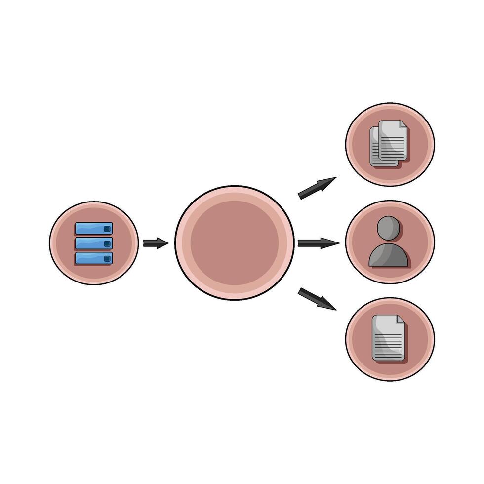 illustration of database 51063949 Vector Art at Vecteezy