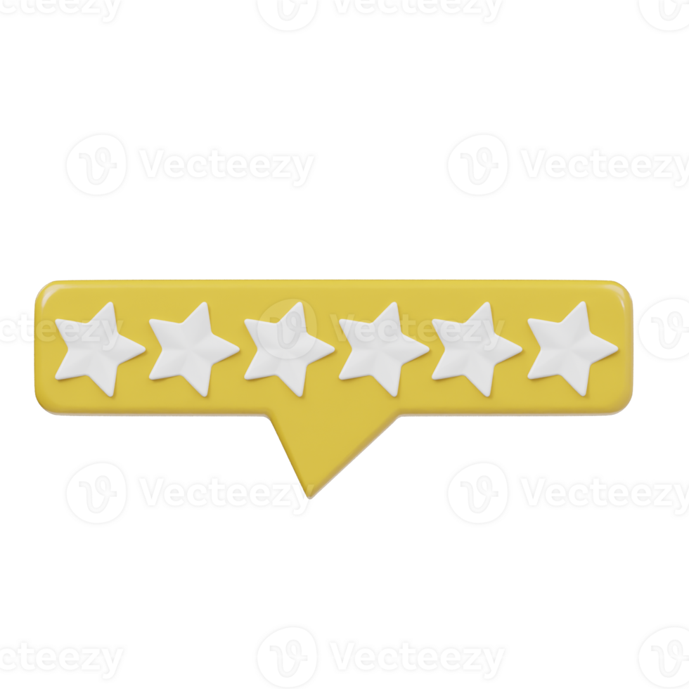Review Icon 3d Rendering Illustration 51069353 Png