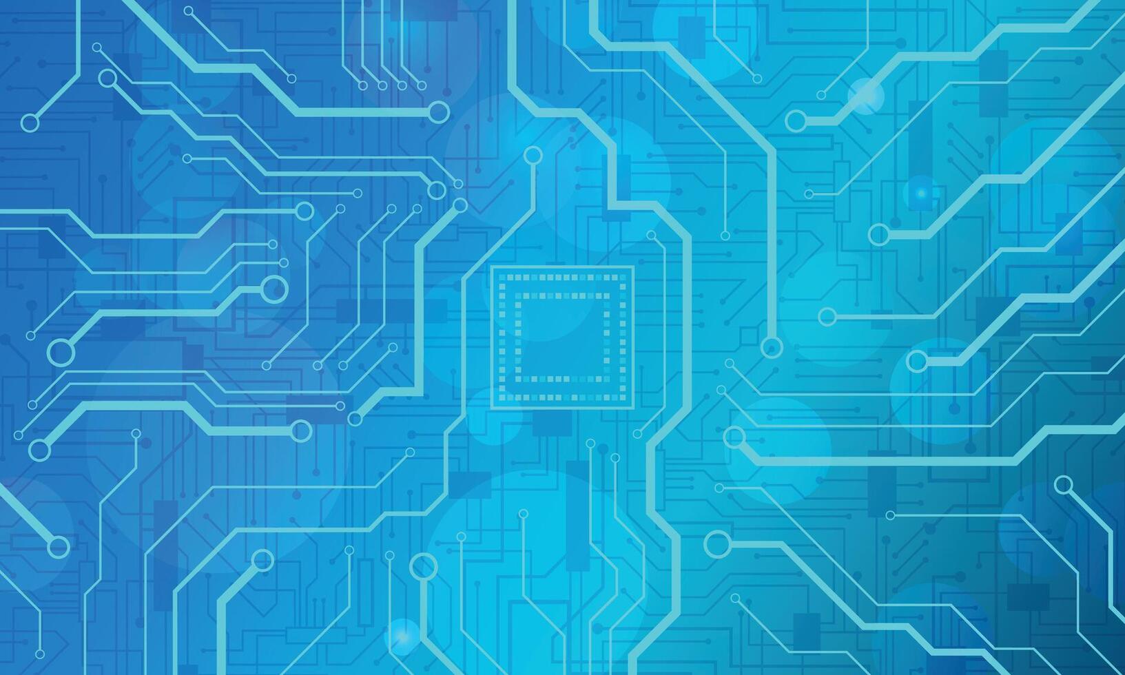 Abstract circuit board lines blue gradient technology background ... Abstract circuit board lines blue gradient technology background ...