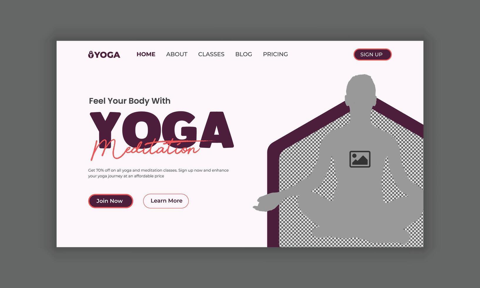 Yoga Website Header Design Template 51079240 Vector Art at Vecteezy Yoga Website Header Design Template 51079240 Vector Art at Vecteezy