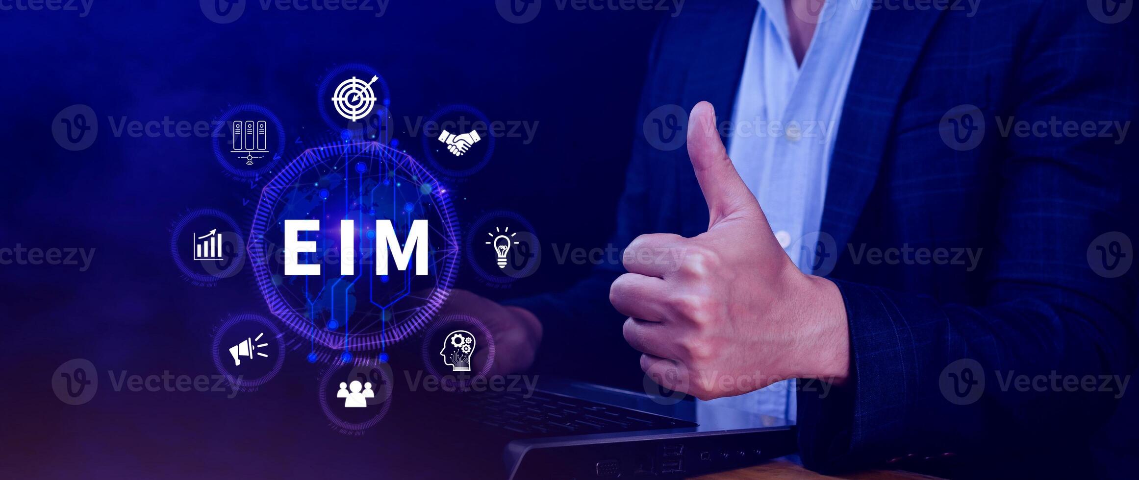 EIM Enterprise information management system, EIM Global Network with Analyzing Technological ...