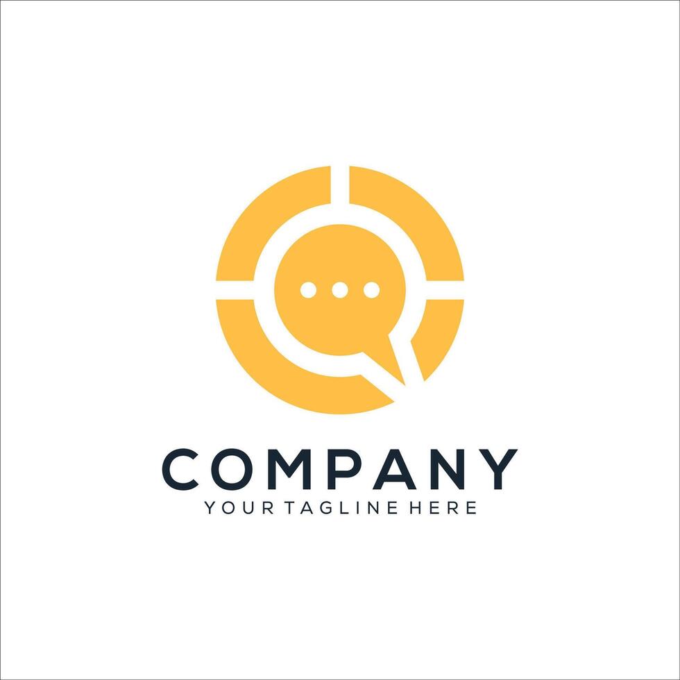Abstract Chat Logo Design 51143631 Vector Art At Vecteezy