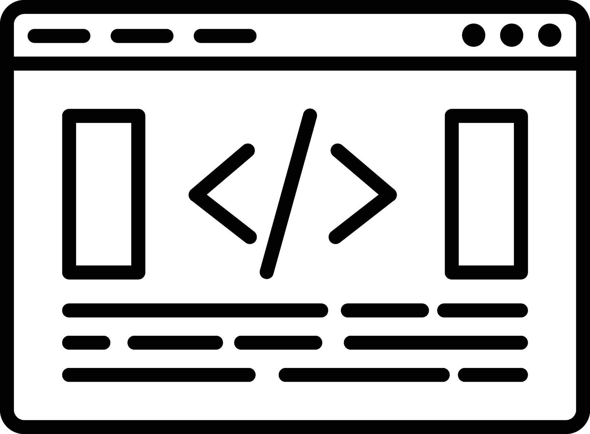 Website Coding Illustration Icon 51151565 Vector Art at Vecteezy