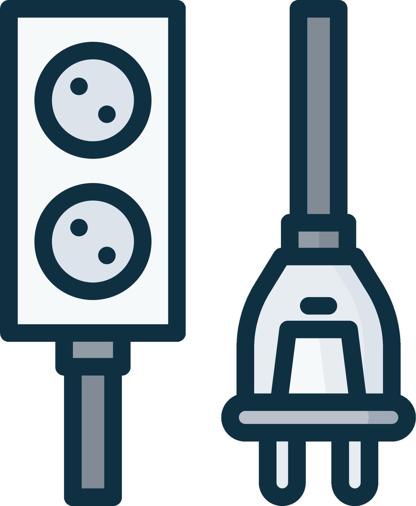 Electric plug and socket icon illustration 51161033 Vector Art at Vecteezy
