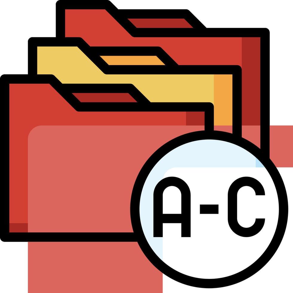 A-c file folder icon 51163403 Vector Art at Vecteezy