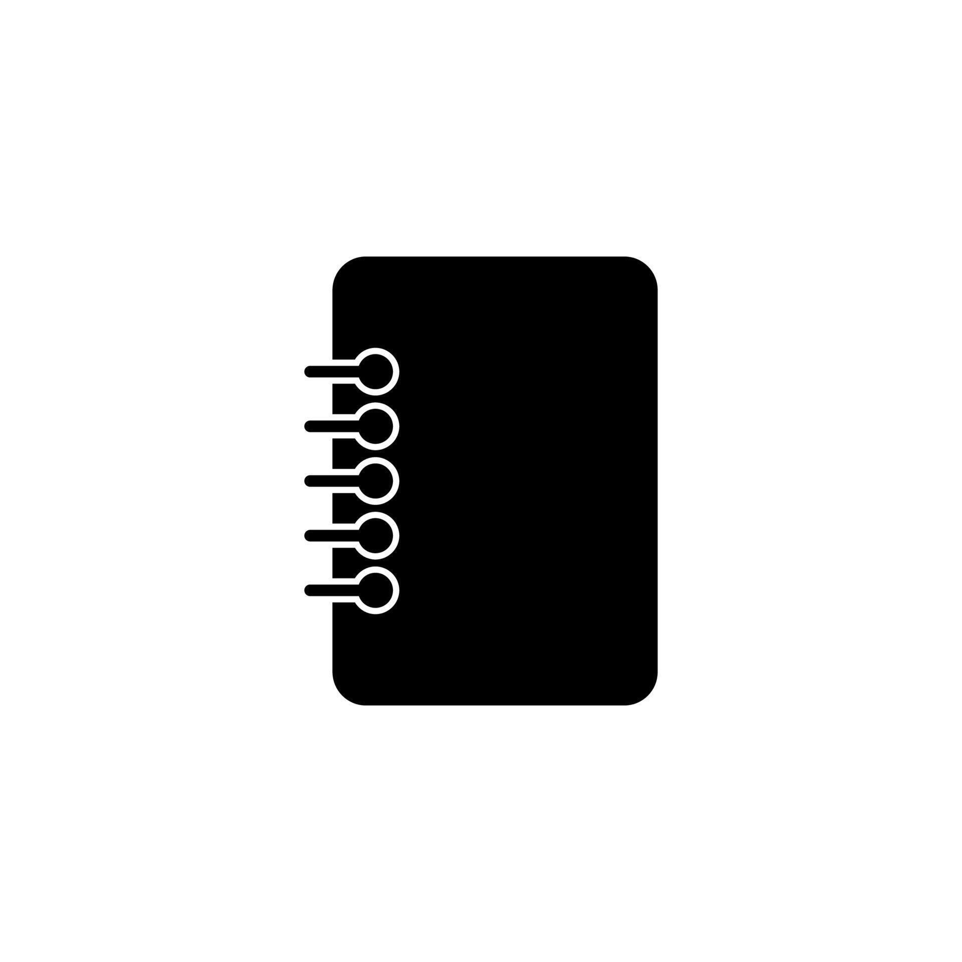 Notebook icon. notebook. book. 51165496 Vector Art at Vecteezy