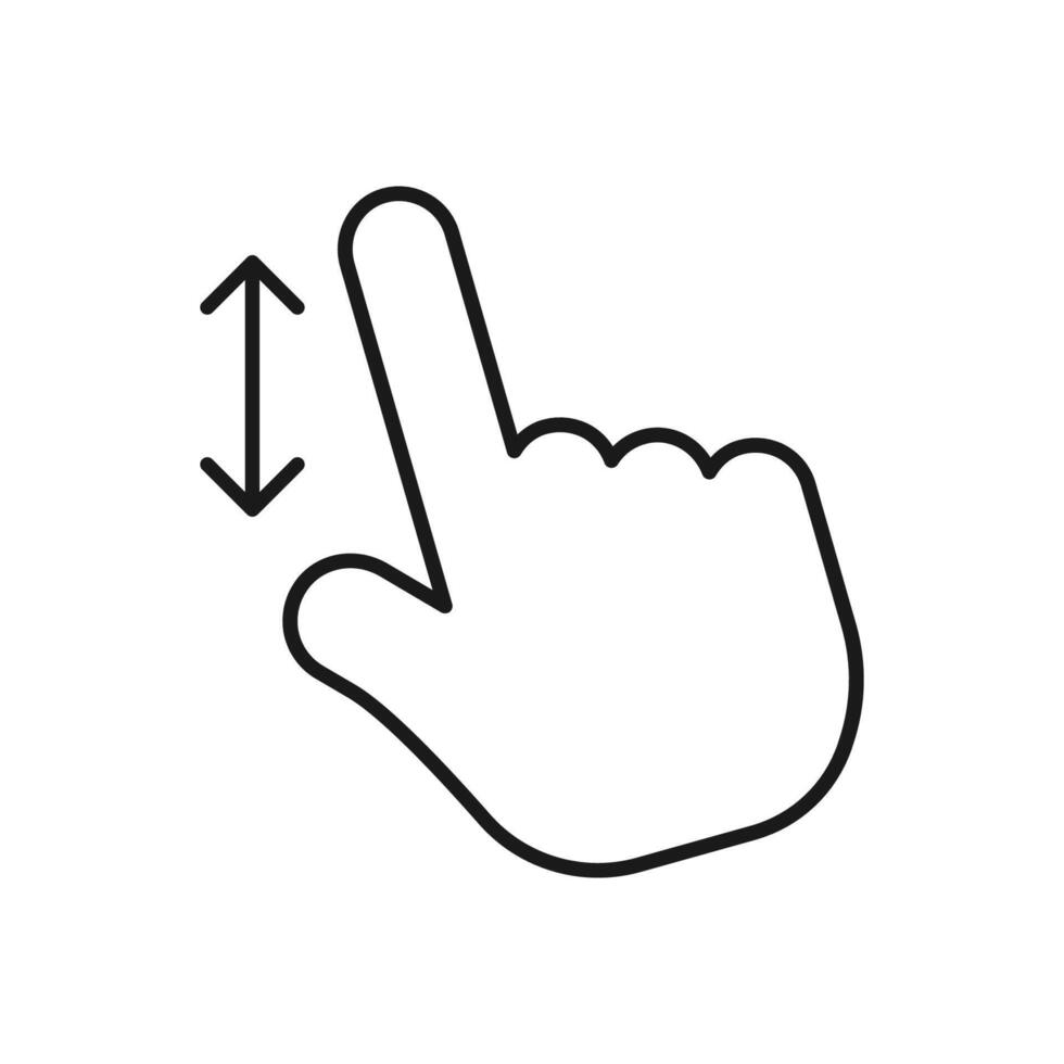 hand swipe icon. scroll page symbol. Pointing finger hand cursor arrow ... hand swipe icon. scroll page symbol. Pointing finger hand cursor arrow ...