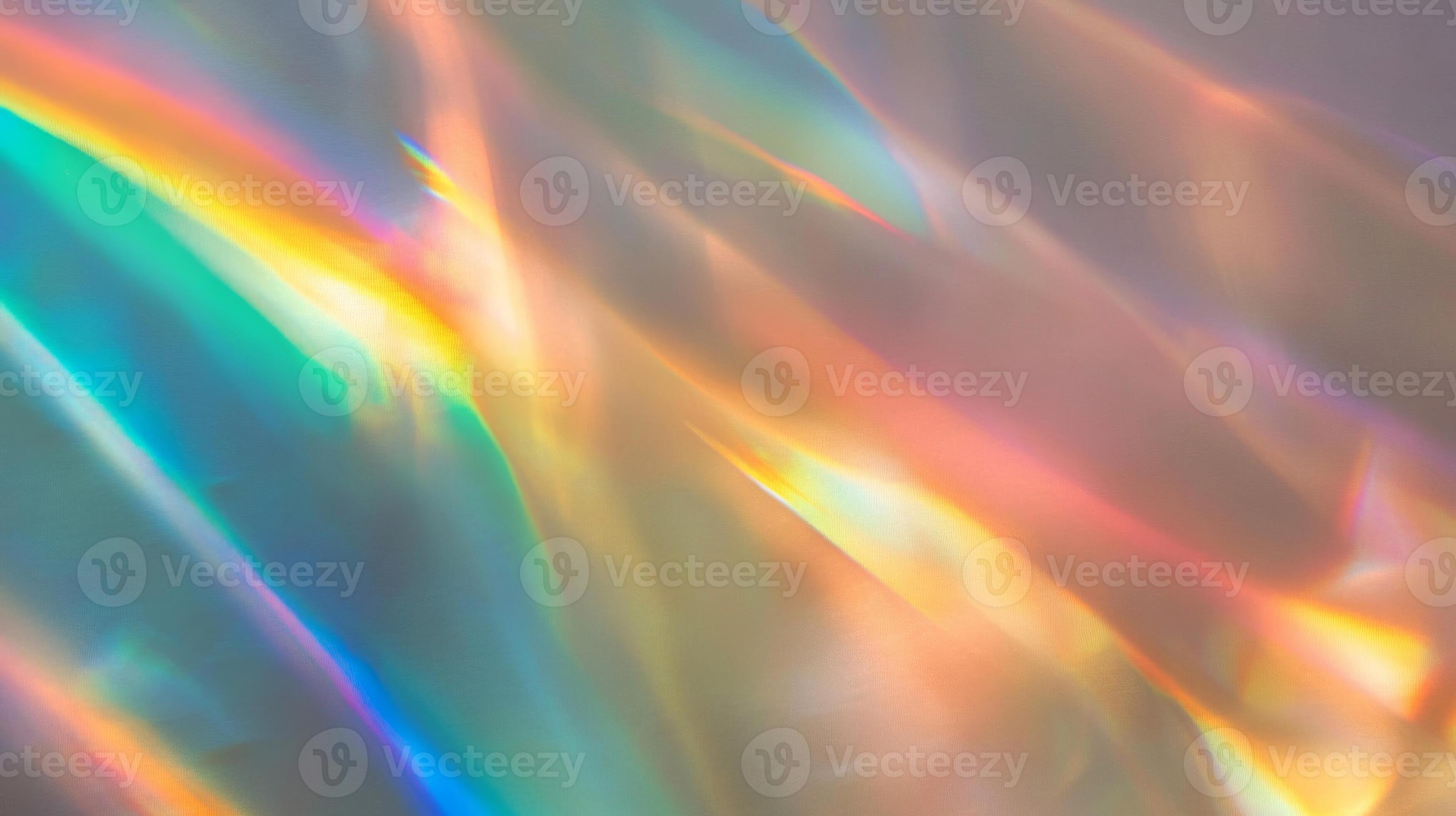 Abstract Holographic Rainbow Light Patterns 51195895 Stock Photo at ...