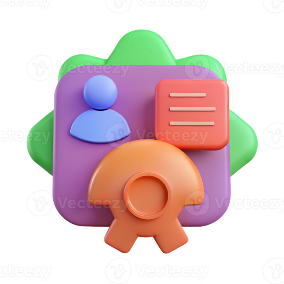 3d User Interface Design With Gear List And User Icons 51222430 Png