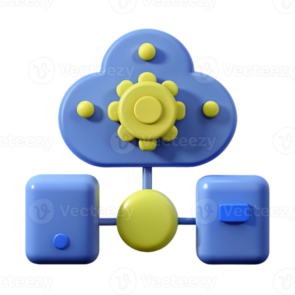Cloud Computing Infrastructure With Network Connection 51222903 Png