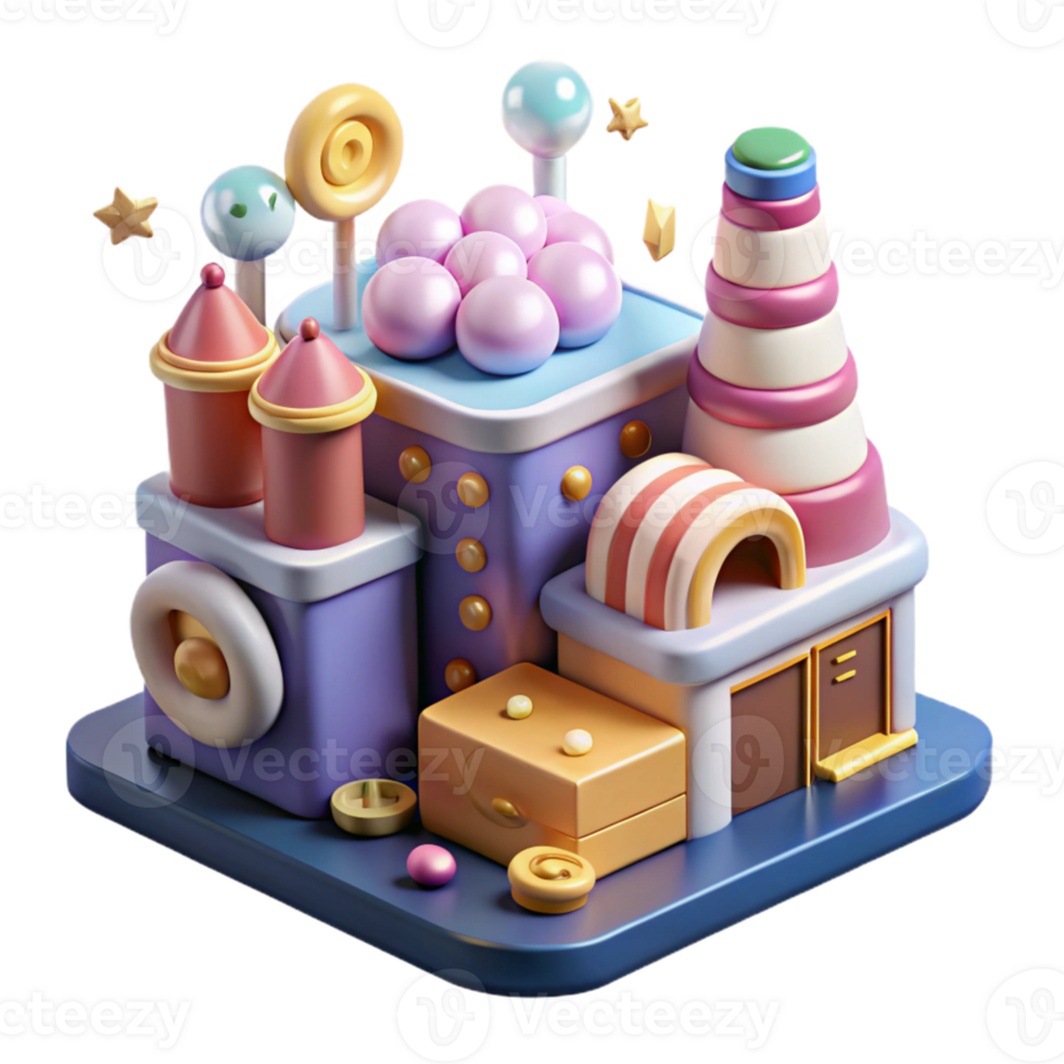 3D Colorful Toy Building Block Design 51223515 PNG 3D Colorful Toy Building Block Design 51223515 PNG