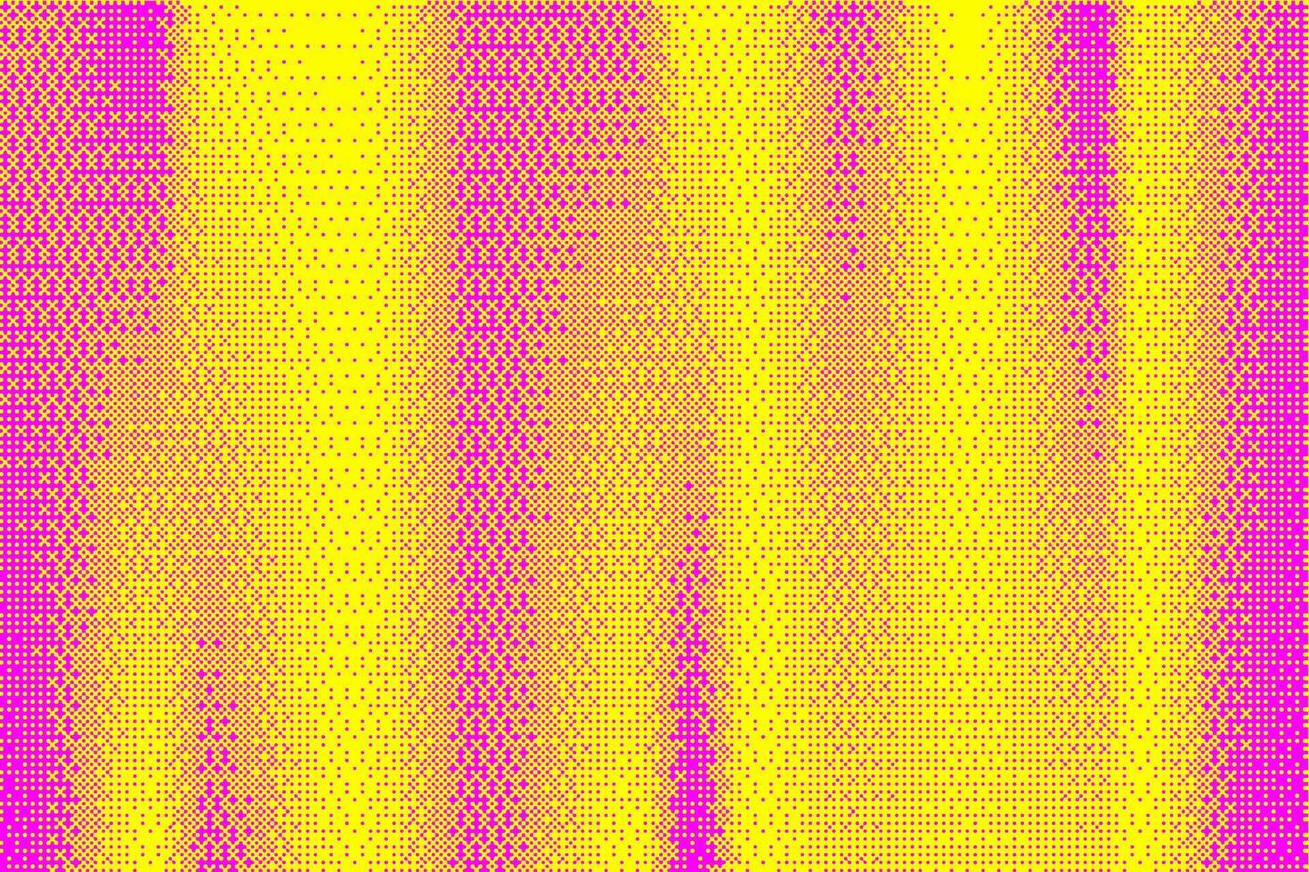 Pixel Pattern Background With Bitmap Game Texture Dotted Dither Pink And Yellow Gradient Bg