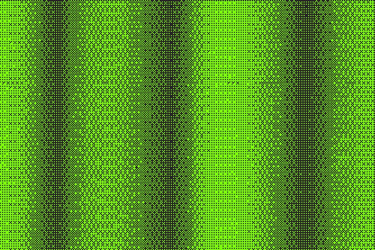 Pixel pattern background with bitmap game texture. Dotted dither green and black gradient bg ...
