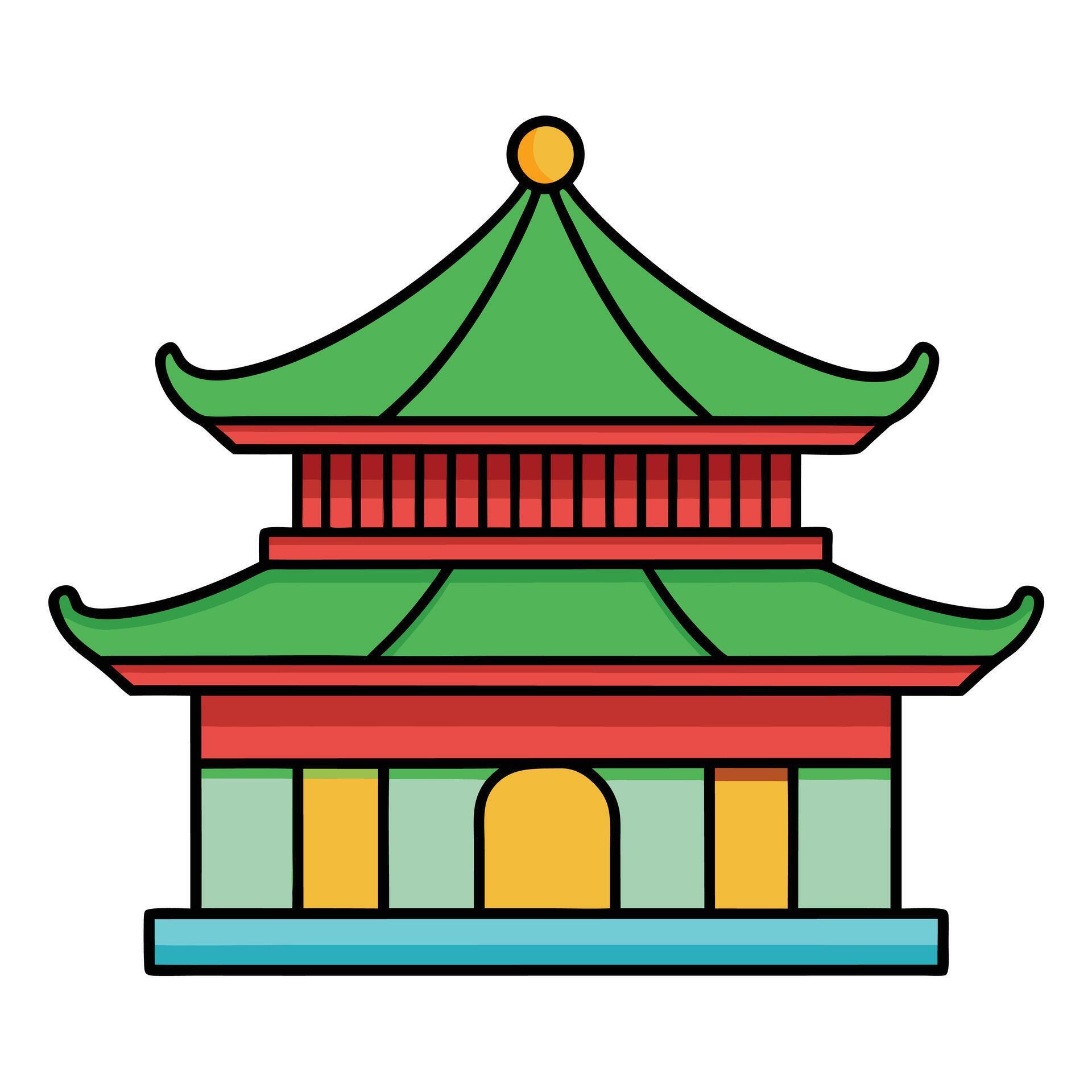 Chinese pagoda icon illustration 51288166 Vector Art at Vecteezy Chinese pagoda icon illustration 51288166 Vector Art at Vecteezy