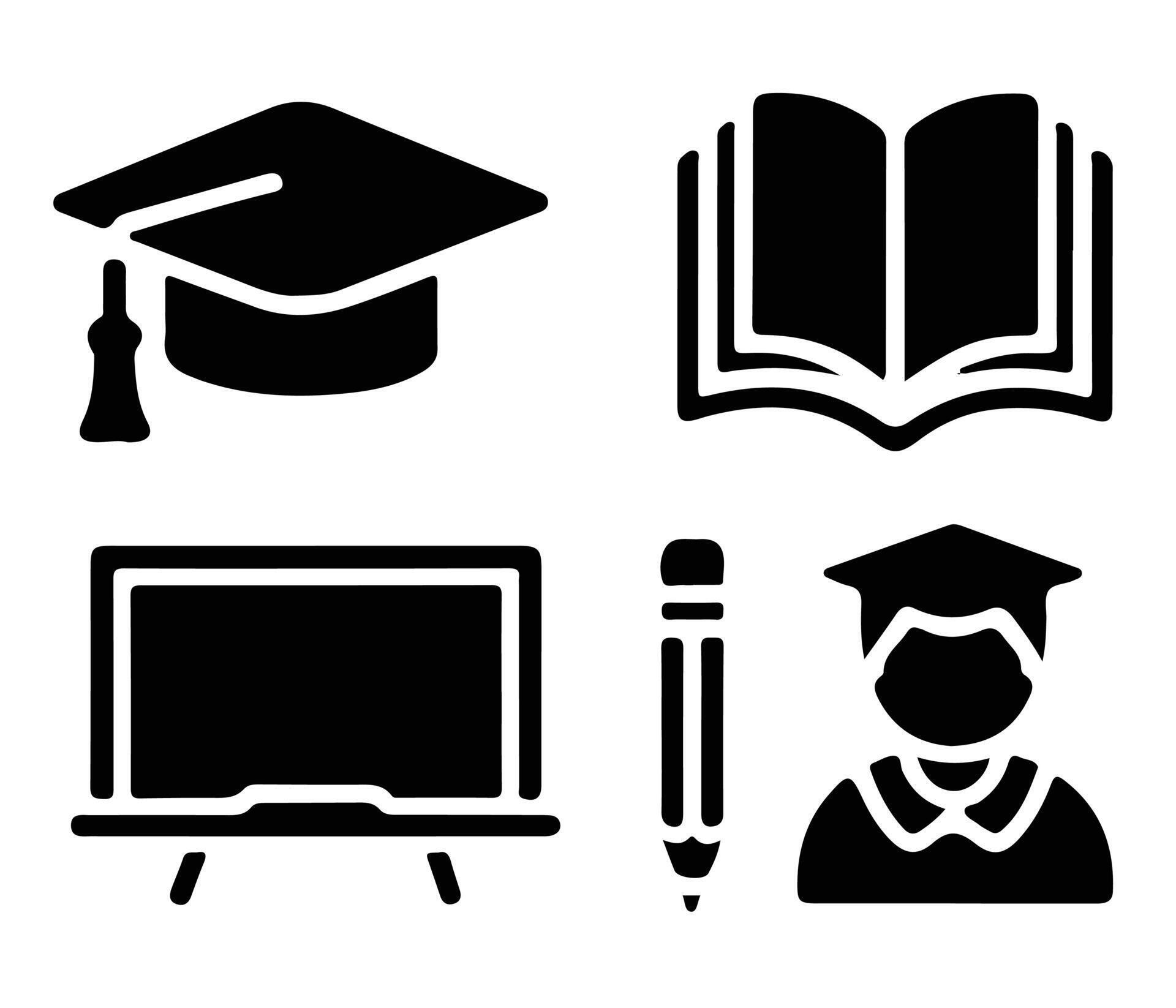 Education icon set, education illustration, icon 51294164 Vector Art at ...