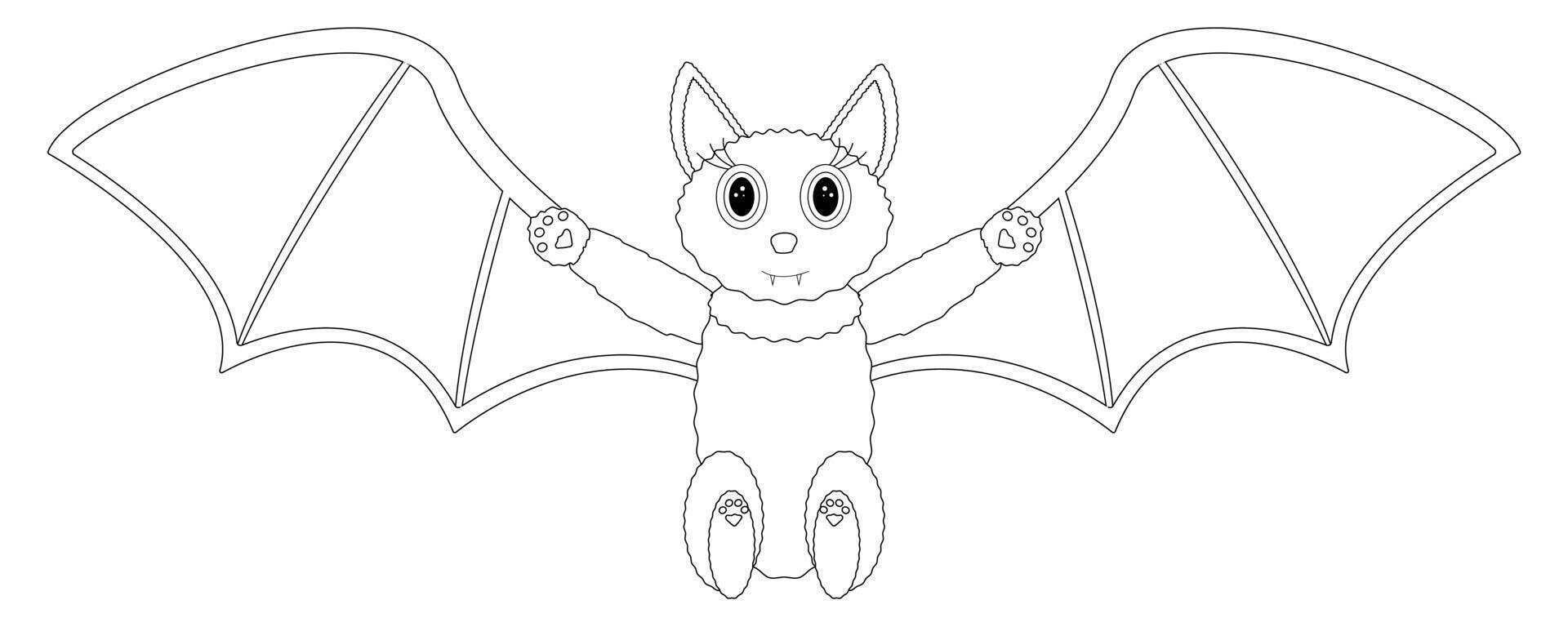 free coloring pages of bats