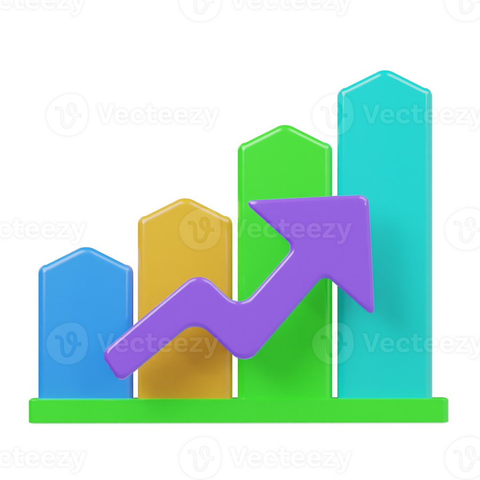 Business growth 3d render illustration 51303632 PNG Business growth 3d render illustration 51303632 PNG
