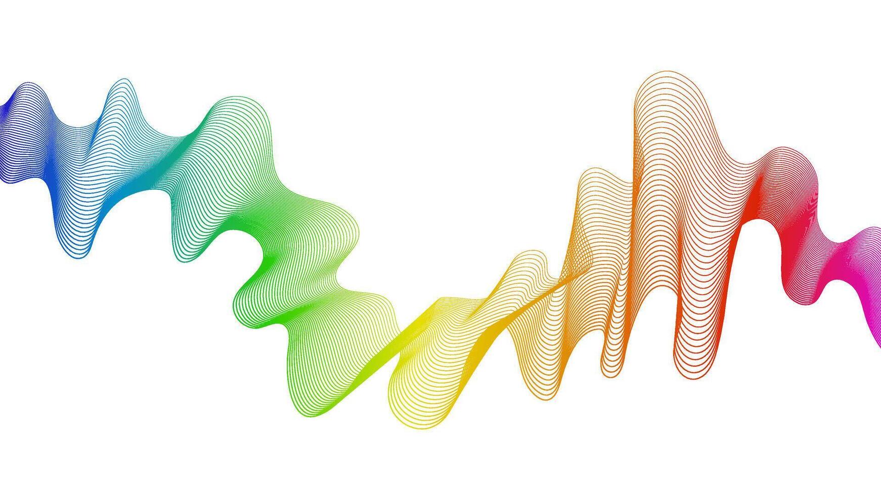 Abstract backdrop with wave gradient lines 51310557 Vector Art at Vecteezy