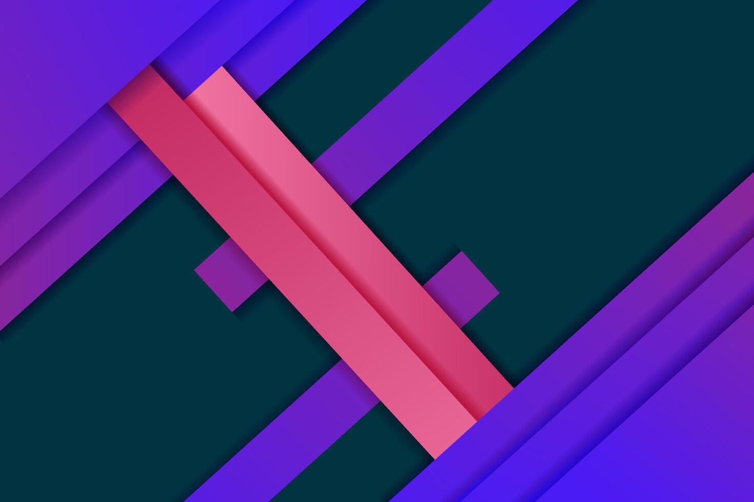 Modern Abstract Background Dark Green Overlapping Blue Simple Abstract Rectangular Box